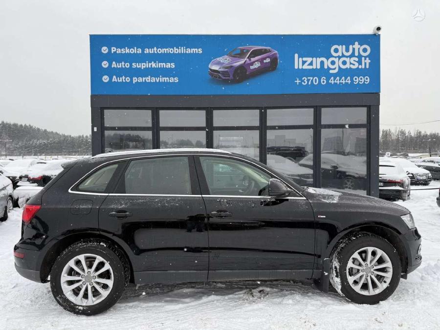 Melns Audi Q5 2013 Viļņa, ar dzinēja tilpumu 2.00 L un nobraukumu 205 tūkst. km par 10950 €, foto 6 vietnē AUTOMOTO.COM.LV