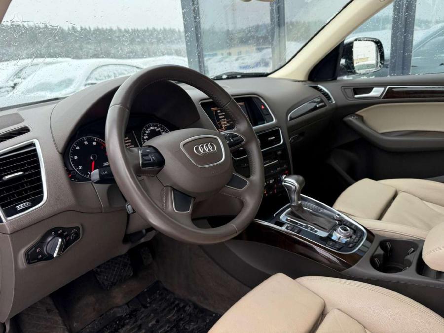 Melns Audi Q5 2013 Viļņa, ar dzinēja tilpumu 2.00 L un nobraukumu 205 tūkst. km par 10950 €, foto 13 vietnē AUTOMOTO.COM.LV