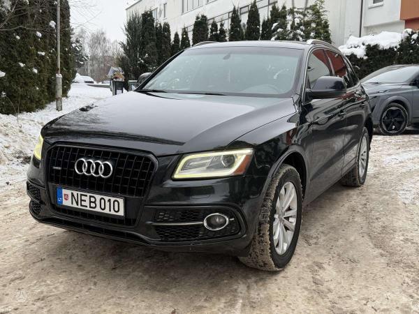 Melns Audi Q5 2013 Viļņa, ar dzinēja tilpumu 3.00 L un nobraukumu 289 tūkst. km par 9500 €, foto 1 vietnē AUTOMOTO.COM.LV