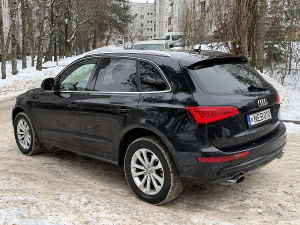 Melns Audi Q5 2013 Viļņa, ar dzinēja tilpumu 3.00 L un nobraukumu 289 tūkst. km par 9500 €, foto 4 vietnē AUTOMOTO.COM.LV