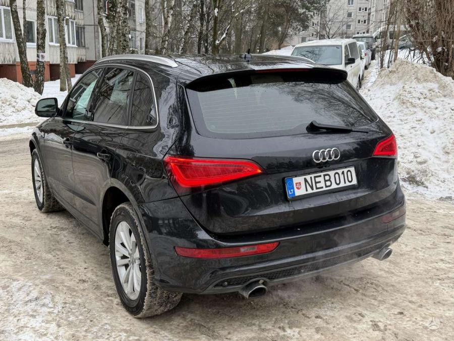 Black Audi Q5 2013 in Vilnius, with an engine capacity of 3.00 L and mileage of 289 thousand km for 9500 €, photo 5 on AUTOMOTO.COM.LV