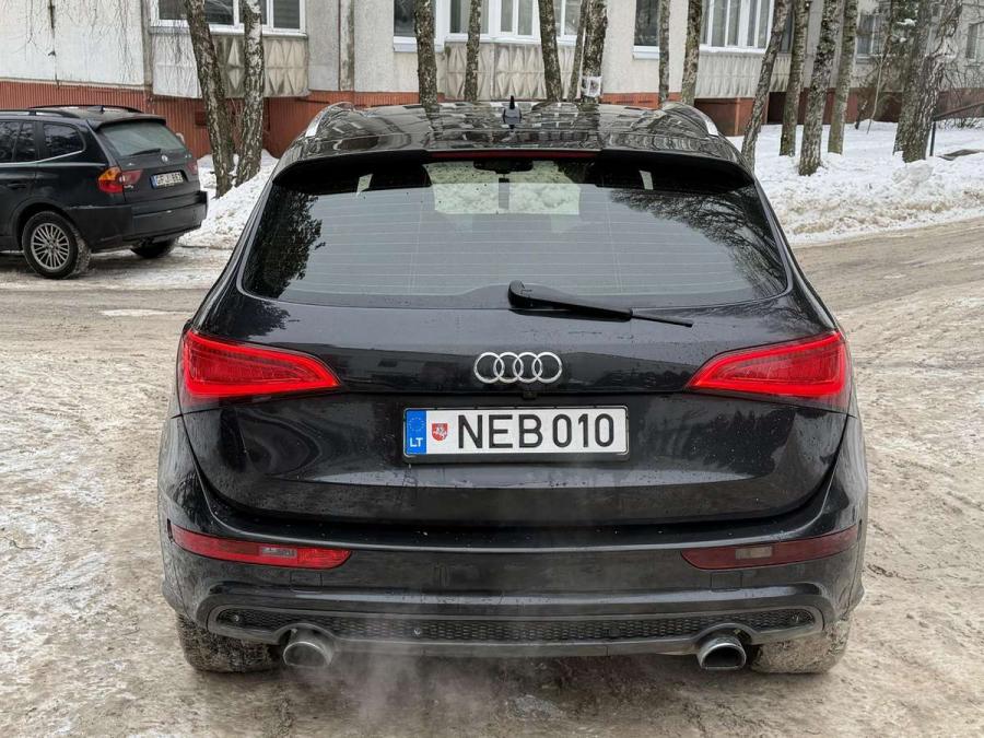Black Audi Q5 2013 in Vilnius, with an engine capacity of 3.00 L and mileage of 289 thousand km for 9500 €, photo 6 on AUTOMOTO.COM.LV