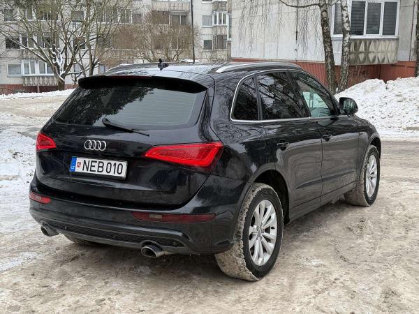Melns Audi Q5 2013 Viļņa, ar dzinēja tilpumu 3.00 L un nobraukumu 289 tūkst. km par 9500 €, foto 7 vietnē AUTOMOTO.COM.LV