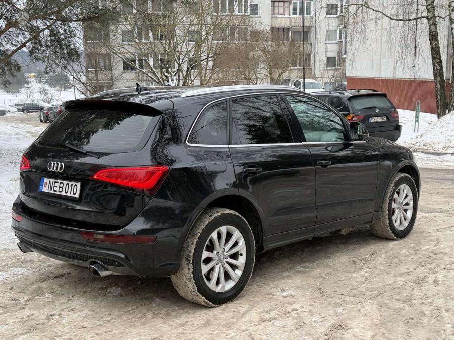 Black Audi Q5 2013 in Vilnius, with an engine capacity of 3.00 L and mileage of 289 thousand km for 9500 €, photo 8 on AUTOMOTO.COM.LV