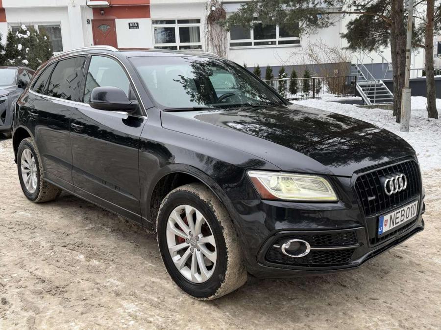 Black Audi Q5 2013 in Vilnius, with an engine capacity of 3.00 L and mileage of 289 thousand km for 9500 €, photo 10 on AUTOMOTO.COM.LV