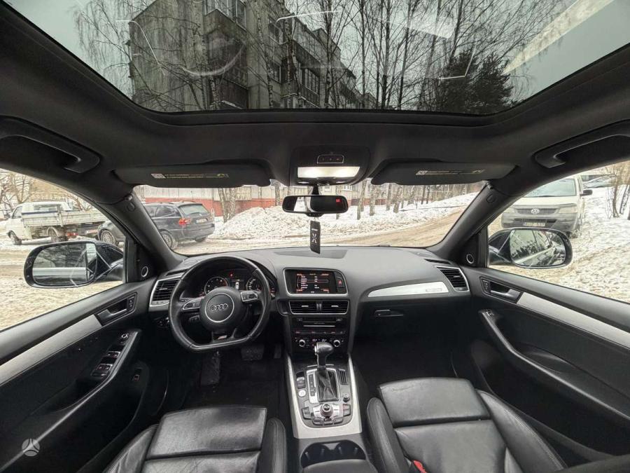 Black Audi Q5 2013 in Vilnius, with an engine capacity of 3.00 L and mileage of 289 thousand km for 9500 €, photo 18 on AUTOMOTO.COM.LV