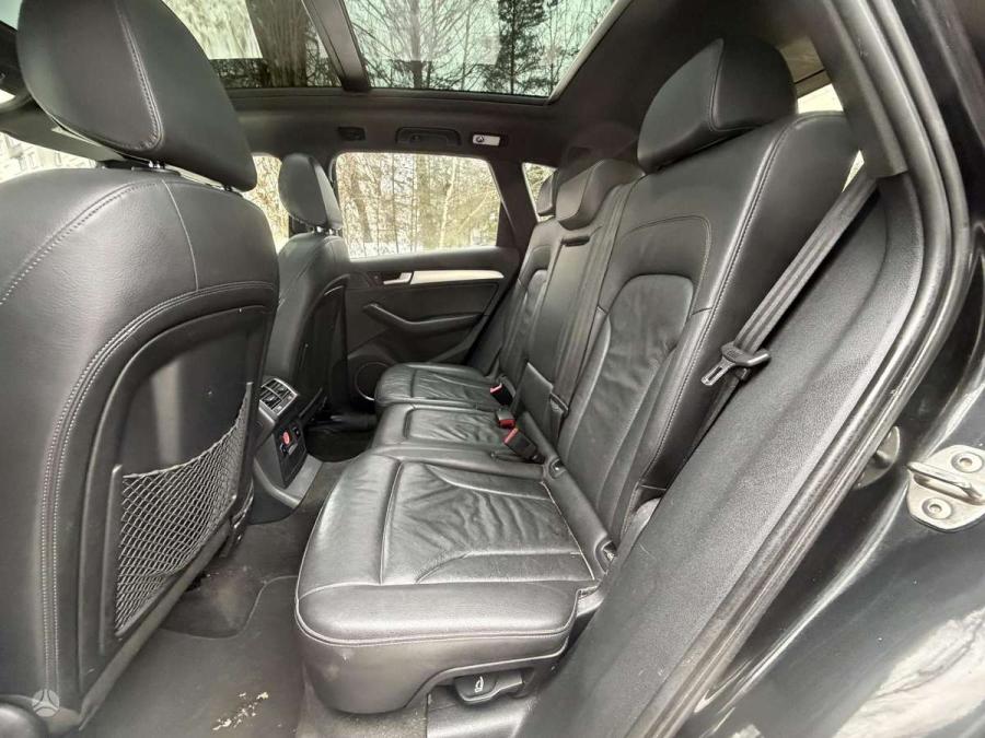Black Audi Q5 2013 in Vilnius, with an engine capacity of 3.00 L and mileage of 289 thousand km for 9500 €, photo 23 on AUTOMOTO.COM.LV
