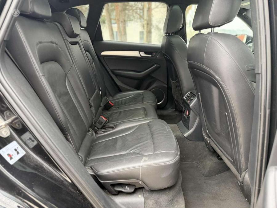 Black Audi Q5 2013 in Vilnius, with an engine capacity of 3.00 L and mileage of 289 thousand km for 9500 €, photo 26 on AUTOMOTO.COM.LV