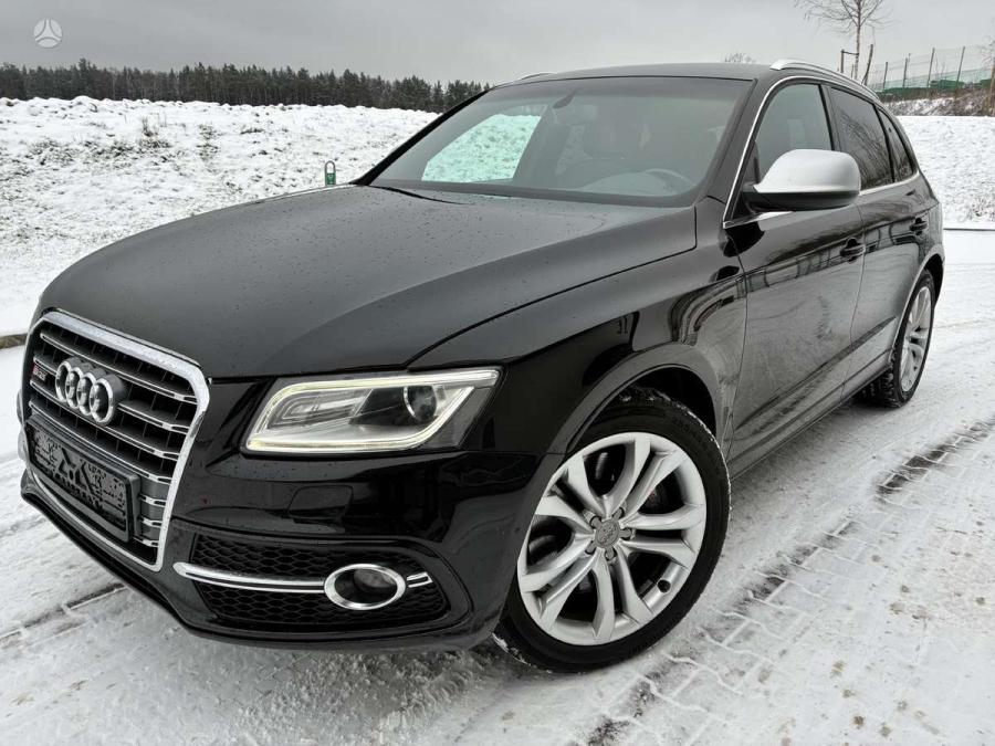 Black Audi Q5 2013 in Vilnius, with an engine capacity of 2.97 L and mileage of 268 thousand km for 13900 €, photo 1 on AUTOMOTO.COM.LV
