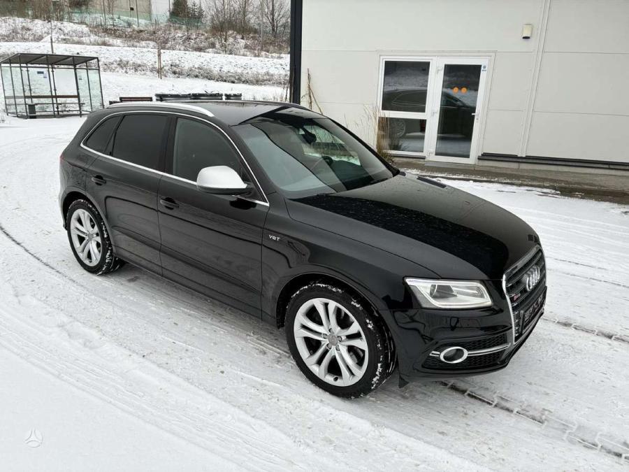 Black Audi Q5 2013 in Vilnius, with an engine capacity of 2.97 L and mileage of 268 thousand km for 13900 €, photo 12 on AUTOMOTO.COM.LV