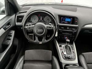 Black Audi Q5 2013 in Vilnius, with an engine capacity of 2.97 L and mileage of 268 thousand km for 13900 €, photo 20 on AUTOMOTO.COM.LV