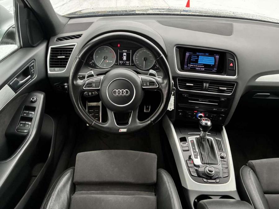 Black Audi Q5 2013 in Vilnius, with an engine capacity of 2.97 L and mileage of 268 thousand km for 13900 €, photo 20 on AUTOMOTO.COM.LV