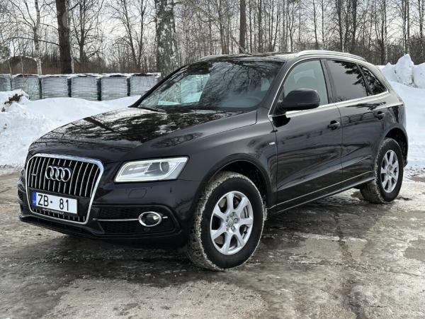 Melns Audi Q5 2013 Tukums, ar dzinēja tilpumu 3.00 L un nobraukumu 243 tūkst. km par 15600 €, foto 1 vietnē AUTOMOTO.COM.LV