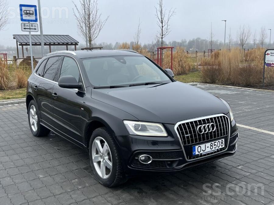 Black Audi Q5 2013 in Jelgava, with an engine capacity of 2.00 L and mileage of 264 thousand km for 13200 €, photo 5 on AUTOMOTO.COM.LV