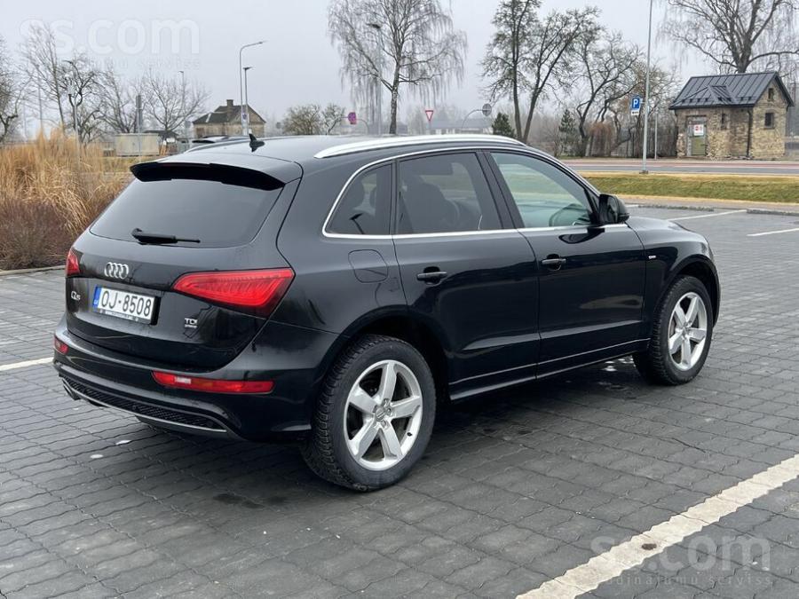 Black Audi Q5 2013 in Jelgava, with an engine capacity of 2.00 L and mileage of 264 thousand km for 13200 €, photo 7 on AUTOMOTO.COM.LV