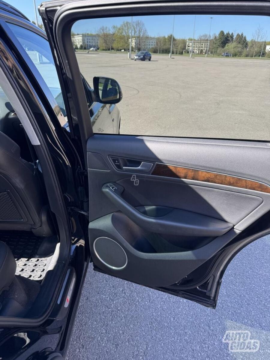 Black Audi Q5 2013 in Kaunas, with an engine capacity of 3.00 L and mileage of 212 thousand km for 13100 €, photo 19 on AUTOMOTO.COM.LV