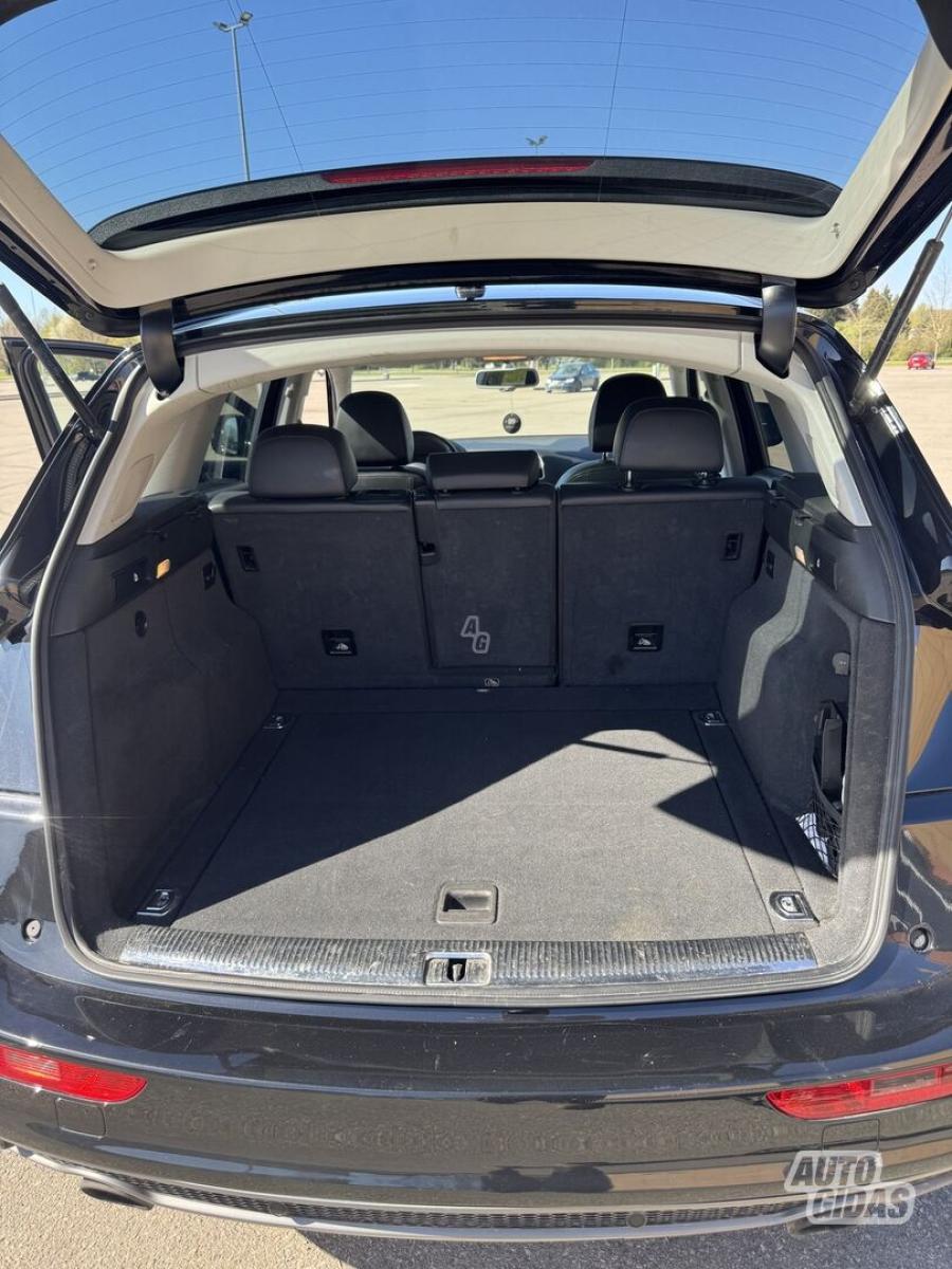 Black Audi Q5 2013 in Kaunas, with an engine capacity of 3.00 L and mileage of 212 thousand km for 13100 €, photo 20 on AUTOMOTO.COM.LV