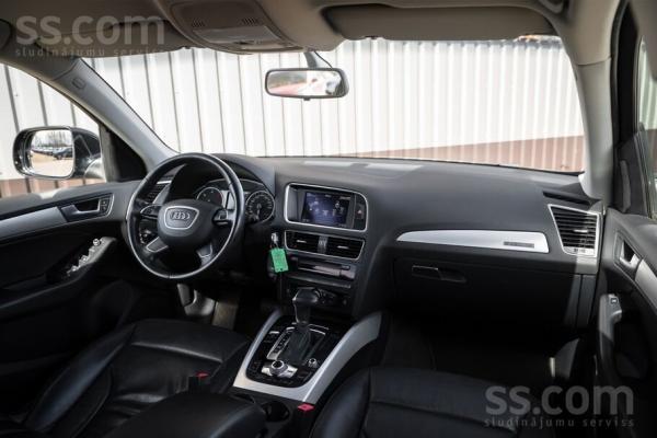 Black Audi Q5 2013 in Tukums, with an engine capacity of 3.00 L and mileage of 240 thousand km for 14950 €, photo 8 on AUTOMOTO.COM.LV