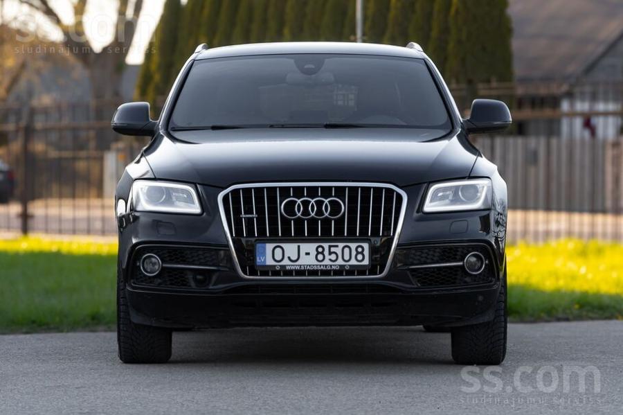 Melns Audi Q5 2013 Jelgava, ar dzinēja tilpumu 2.00 L un nobraukumu 265 tūkst. km par 12999 €, foto 1 vietnē AUTOMOTO.COM.LV