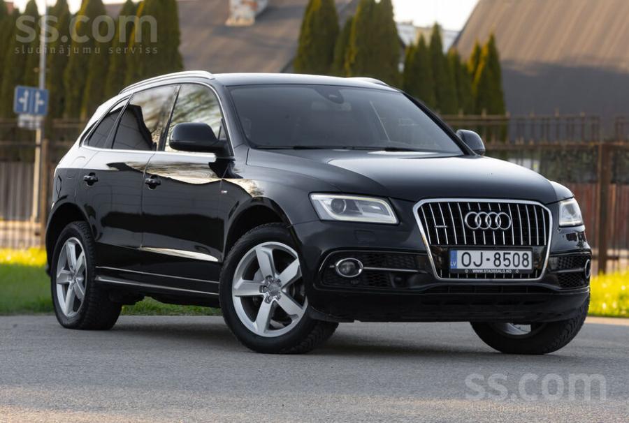 Melns Audi Q5 2013 Jelgava, ar dzinēja tilpumu 2.00 L un nobraukumu 265 tūkst. km par 12999 €, foto 4 vietnē AUTOMOTO.COM.LV