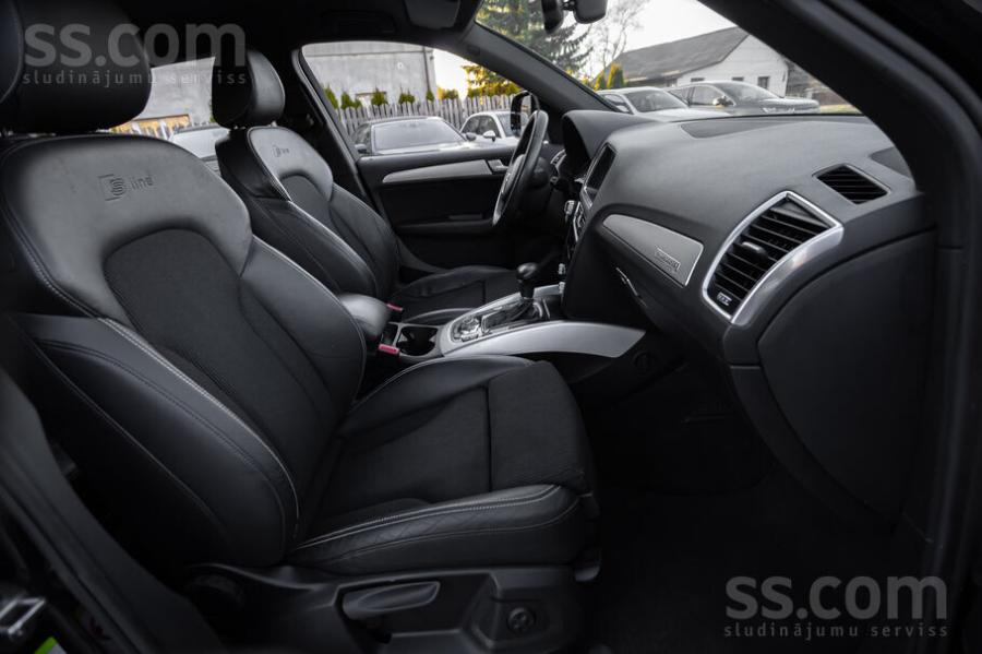 Melns Audi Q5 2013 Jelgava, ar dzinēja tilpumu 2.00 L un nobraukumu 265 tūkst. km par 12999 €, foto 8 vietnē AUTOMOTO.COM.LV