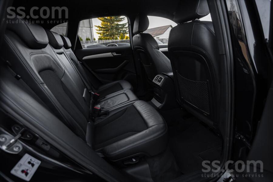 Melns Audi Q5 2013 Jelgava, ar dzinēja tilpumu 2.00 L un nobraukumu 265 tūkst. km par 12999 €, foto 9 vietnē AUTOMOTO.COM.LV
