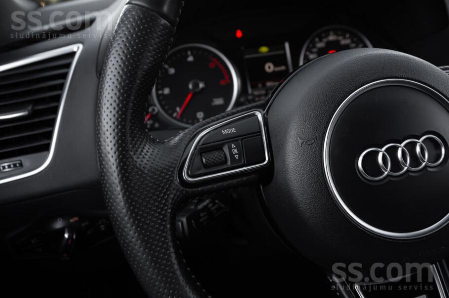 Melns Audi Q5 2013 Jelgava, ar dzinēja tilpumu 2.00 L un nobraukumu 265 tūkst. km par 12999 €, foto 23 vietnē AUTOMOTO.COM.LV