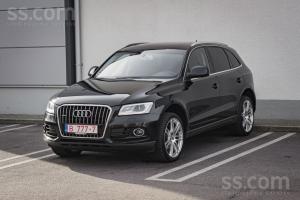 Black Audi Q5 2013 in Riga, with an engine capacity of 2.00 L and mileage of 212 thousand km for 14950 €, photo  on AUTOMOTO.COM.LV