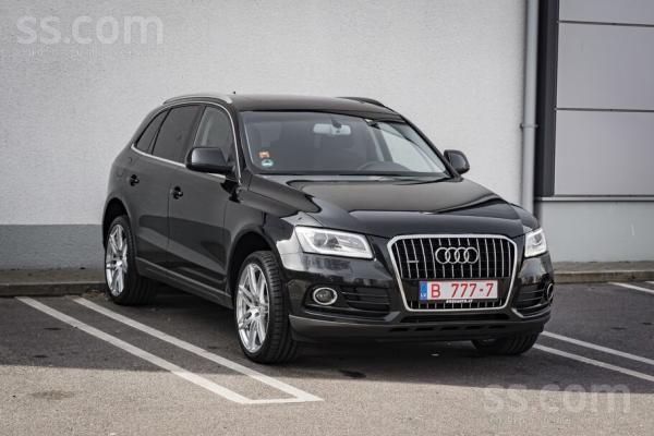 Black Audi Q5 2013 in Riga, with an engine capacity of 2.00 L and mileage of 212 thousand km for 14950 €, photo 3 on AUTOMOTO.COM.LV