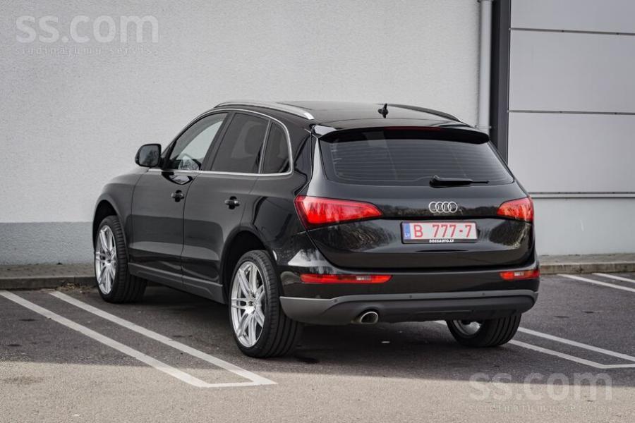 Melns Audi Q5 2013 Rīga, ar dzinēja tilpumu 2.00 L un nobraukumu 212 tūkst. km par 14950 €, foto 7 vietnē AUTOMOTO.COM.LV