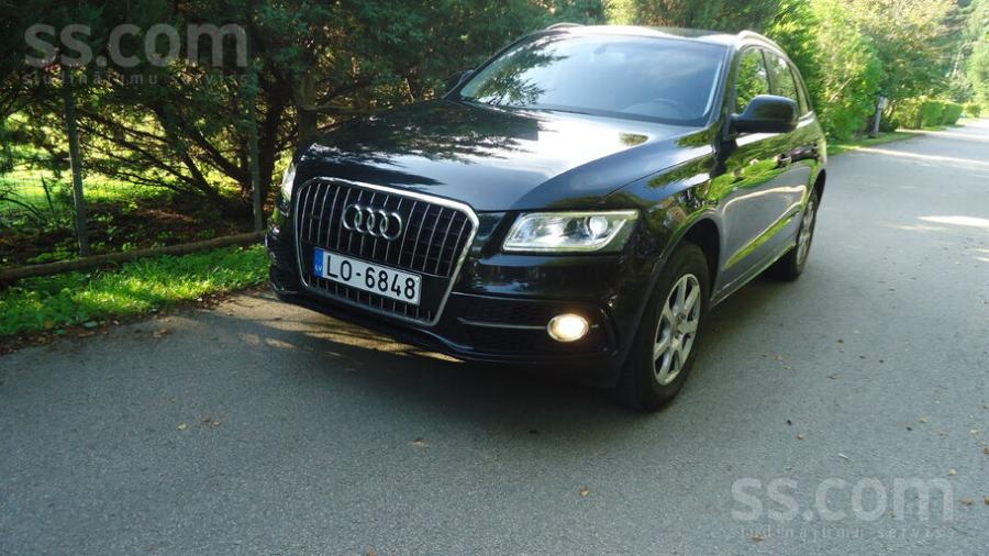 Melns Audi Q5 2013 Rīga, ar dzinēja tilpumu 2.00 L un nobraukumu 267 tūkst. km par 12800 €, foto 1 vietnē AUTOMOTO.COM.LV