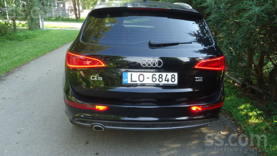 Melns Audi Q5 2013 Rīga, ar dzinēja tilpumu 2.00 L un nobraukumu 267 tūkst. km par 12800 €, foto 4 vietnē AUTOMOTO.COM.LV