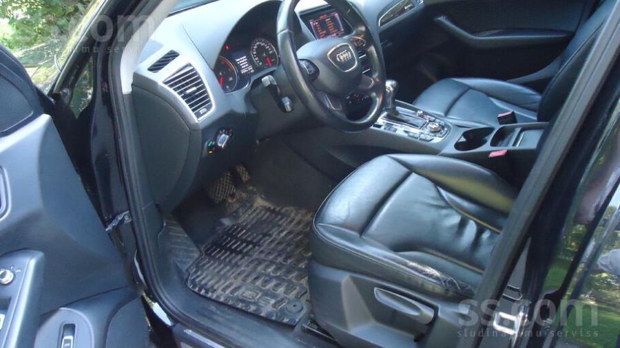 Melns Audi Q5 2013 Rīga, ar dzinēja tilpumu 2.00 L un nobraukumu 267 tūkst. km par 12800 €, foto 13 vietnē AUTOMOTO.COM.LV