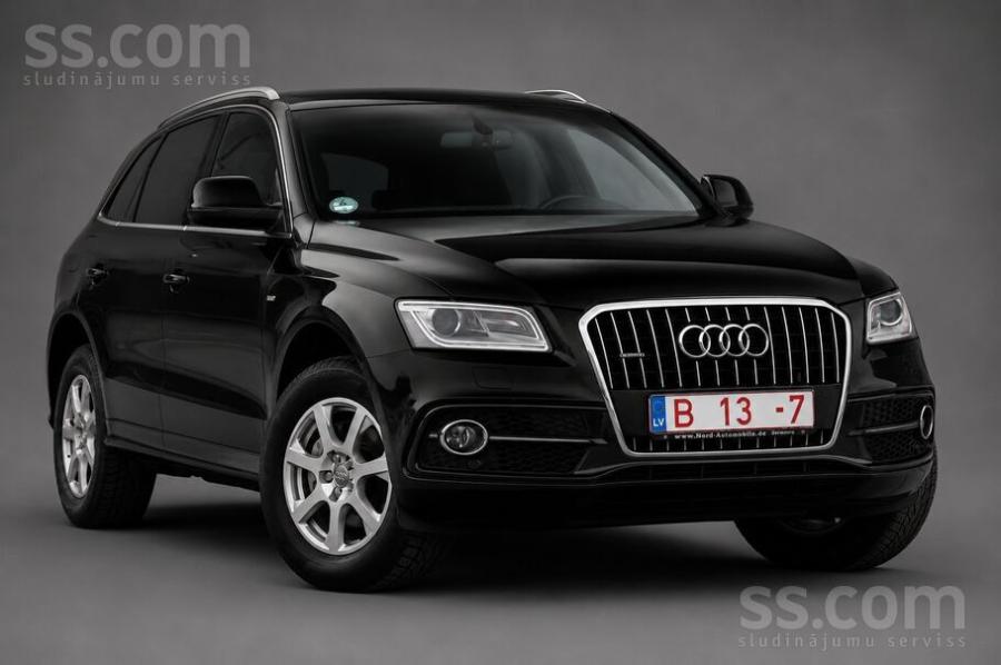 Melns Audi Q5 2013 Tukums, ar dzinēja tilpumu 2.00 L un nobraukumu 193 tūkst. km par 13900 €, foto 1 vietnē AUTOMOTO.COM.LV