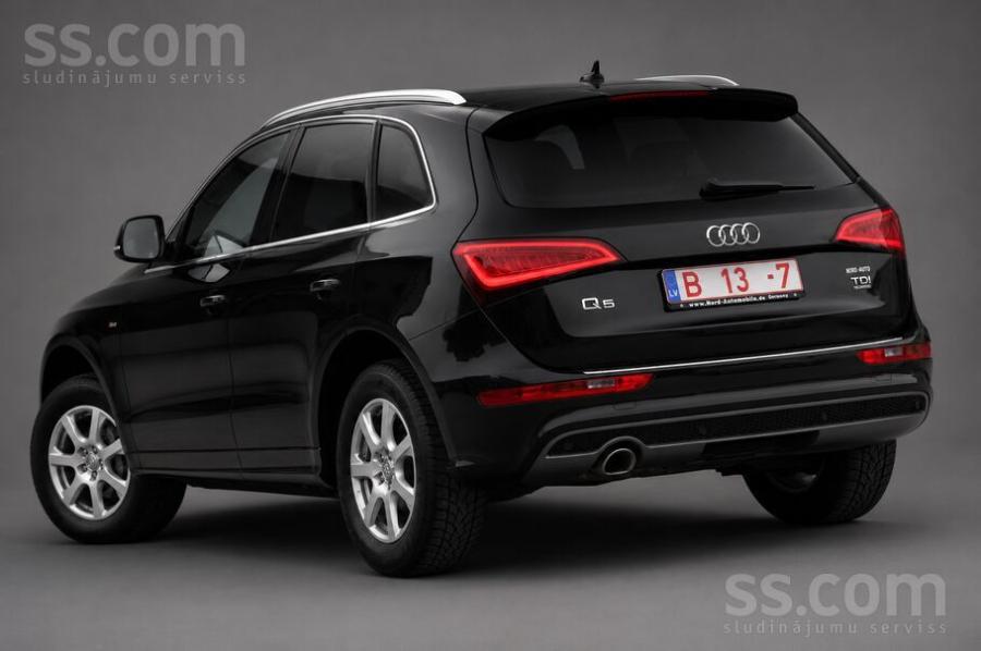 Melns Audi Q5 2013 Tukums, ar dzinēja tilpumu 2.00 L un nobraukumu 193 tūkst. km par 13900 €, foto 4 vietnē AUTOMOTO.COM.LV
