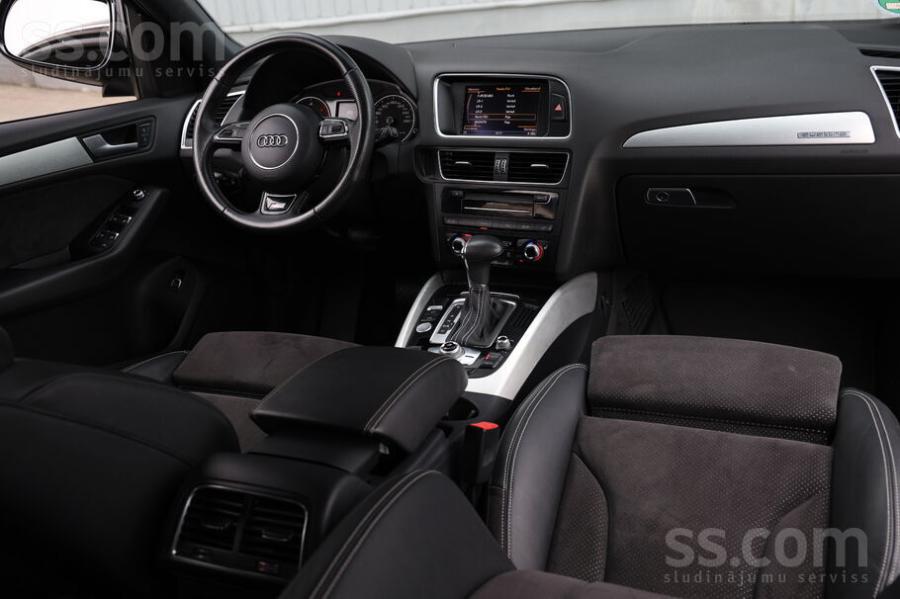 Melns Audi Q5 2013 Tukums, ar dzinēja tilpumu 2.00 L un nobraukumu 193 tūkst. km par 13900 €, foto 7 vietnē AUTOMOTO.COM.LV