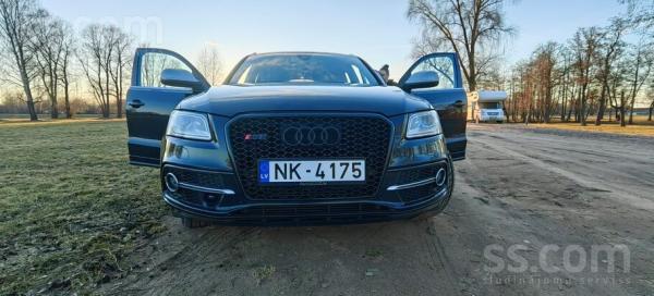 Черный Ауди Ку 5 2013 в Рига, объемом двигателя 3.00 л и пробегом 274 тыс. км за 16000 €, фото 2 на AUTOMOTO.COM.LV