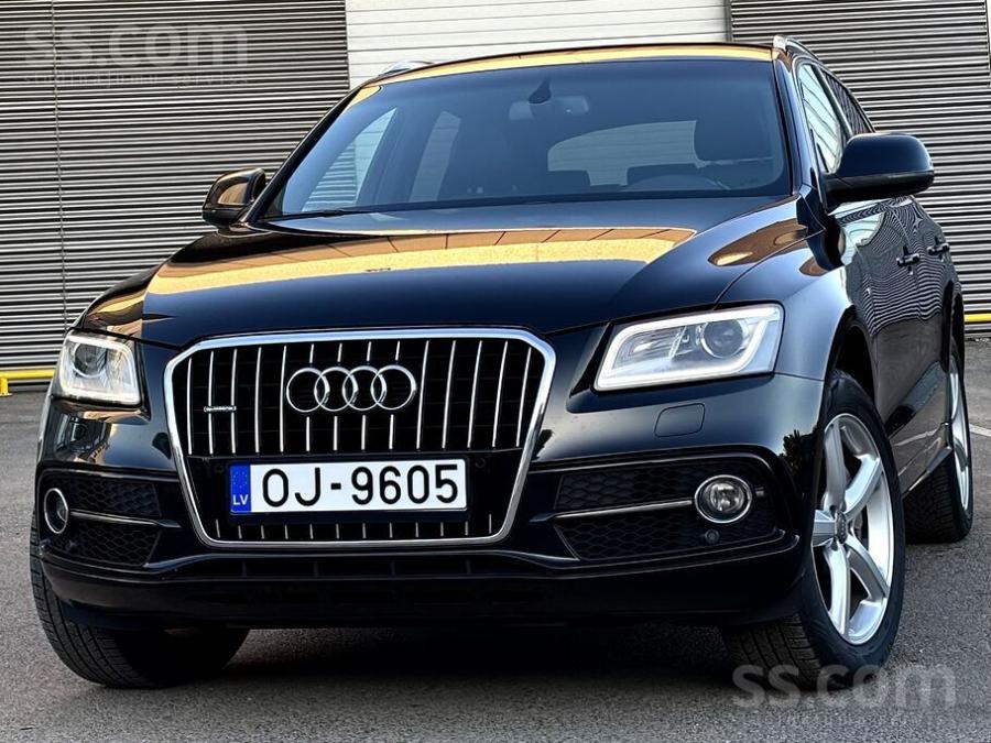 Black Audi Q5 2013 in Riga, with an engine capacity of 3.00 L and mileage of 255 thousand km for 13000 €, photo 1 on AUTOMOTO.COM.LV