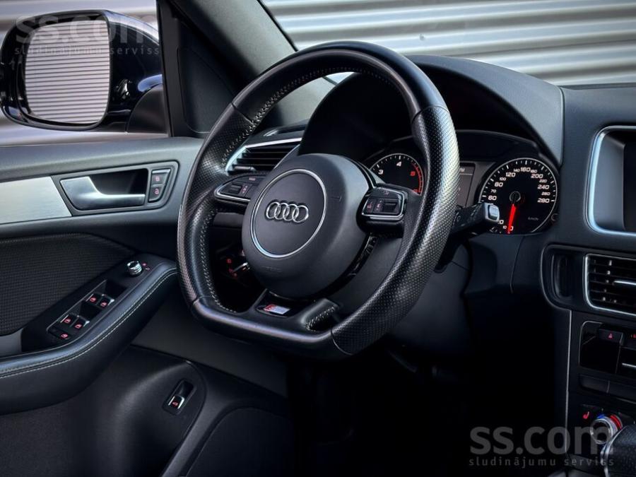Black Audi Q5 2013 in Riga, with an engine capacity of 3.00 L and mileage of 255 thousand km for 13000 €, photo 10 on AUTOMOTO.COM.LV