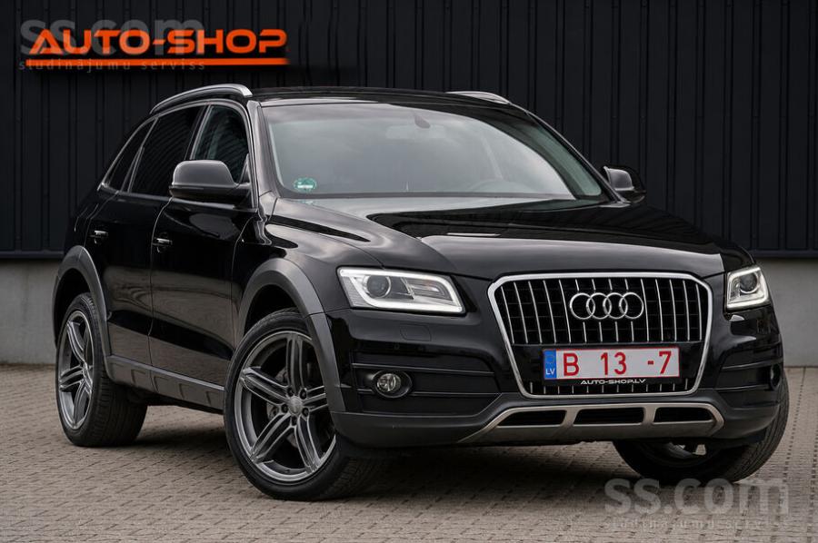 Black Audi Q5 2013 in Tukums, with an engine capacity of 2.00 L and mileage of 208 thousand km for 14000 €, photo 1 on AUTOMOTO.COM.LV