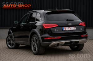 Black Audi Q5 2013 in Tukums, with an engine capacity of 2.00 L and mileage of 208 thousand km for 14000 €, photo 5 on AUTOMOTO.COM.LV