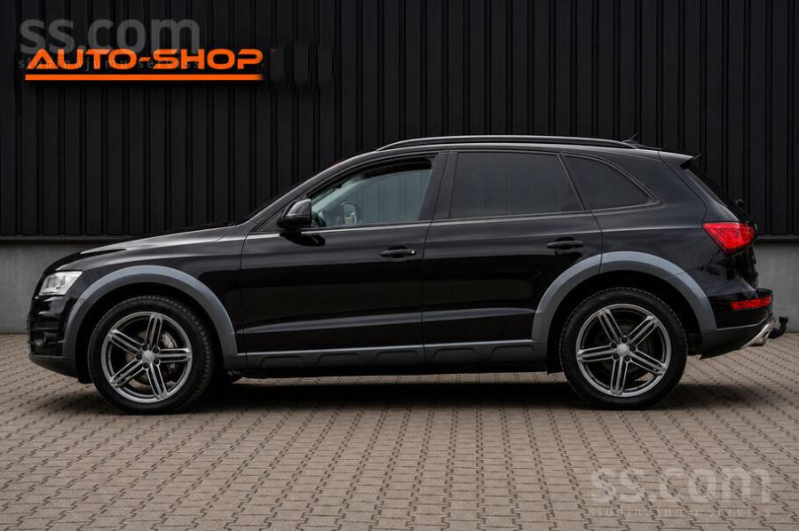 Black Audi Q5 2013 in Tukums, with an engine capacity of 2.00 L and mileage of 208 thousand km for 14000 €, photo 6 on AUTOMOTO.COM.LV