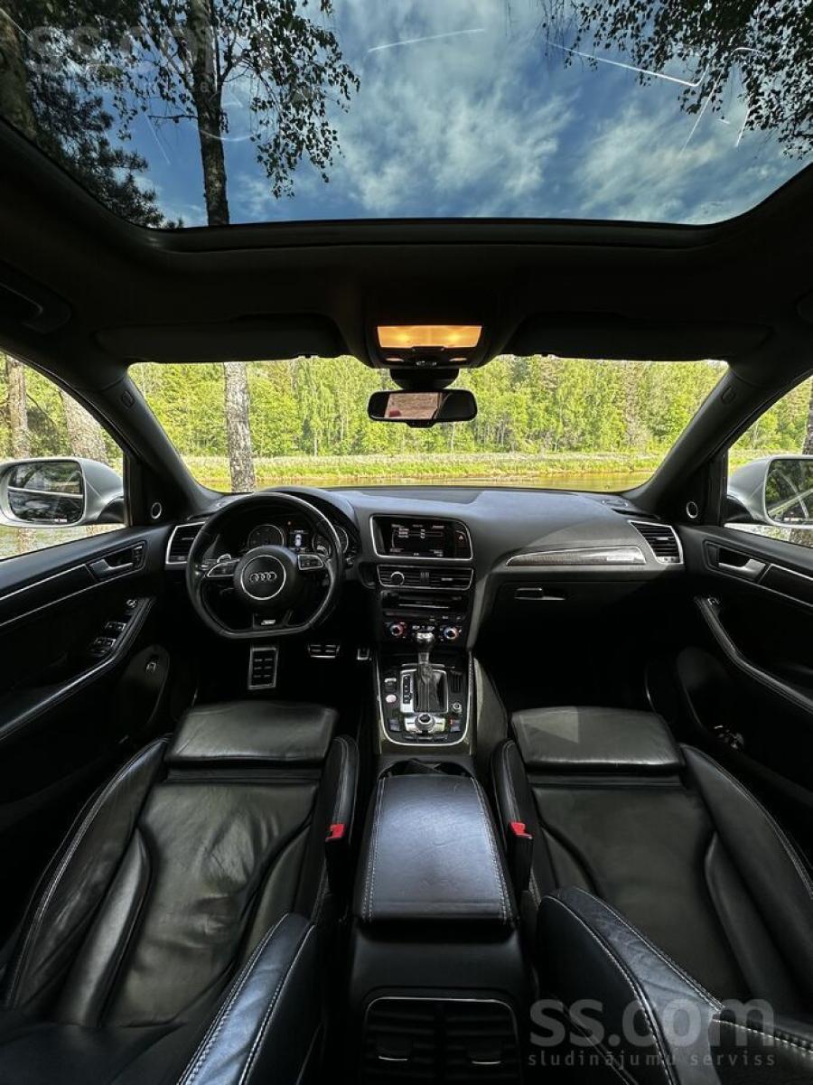 Black Audi Q5 2013 in Cesis, with an engine capacity of 3.00 L and mileage of 308 thousand km for 15000 €, photo 6 on AUTOMOTO.COM.LV