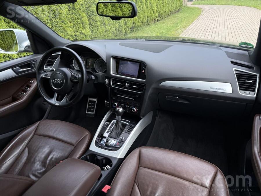 Melns Audi Q5 2013 Rīga, ar dzinēja tilpumu 3.00 L un nobraukumu 294 tūkst. km par 12950 €, foto 9 vietnē AUTOMOTO.COM.LV