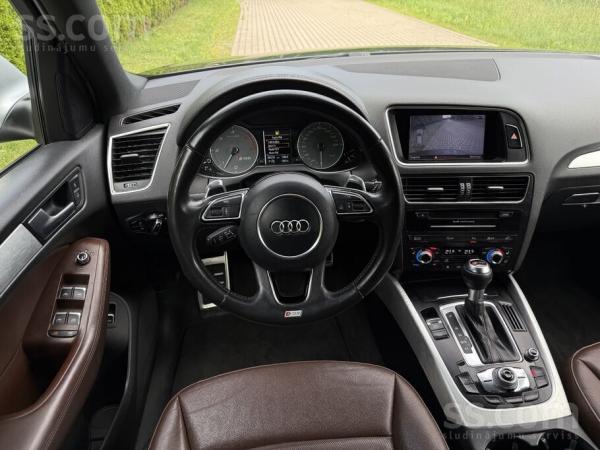 Black Audi Q5 2013 in Riga, with an engine capacity of 3.00 L and mileage of 294 thousand km for 12950 €, photo 9 on AUTOMOTO.COM.LV