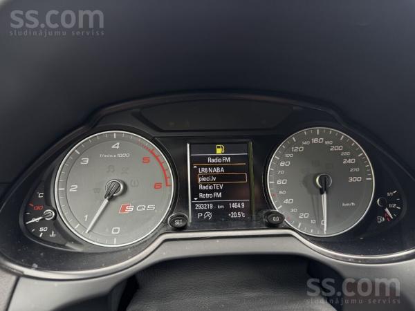 Black Audi Q5 2013 in Riga, with an engine capacity of 3.00 L and mileage of 294 thousand km for 12950 €, photo 10 on AUTOMOTO.COM.LV