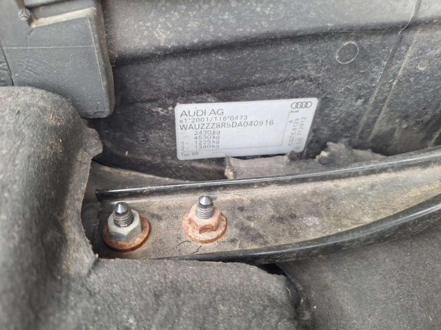 Black Audi Q5 2013 in Jurbarkas, with an engine capacity of 1.97 L and mileage of 136 thousand km for 9000 €, photo 20 on AUTOMOTO.COM.LV