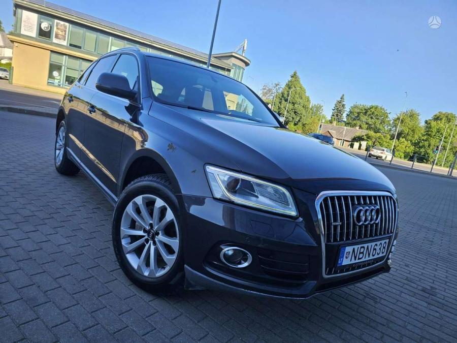Melns Audi Q5 2013 Utena, ar dzinēja tilpumu 1.97 L un nobraukumu 258 tūkst. km par 9450 €, foto 1 vietnē AUTOMOTO.COM.LV