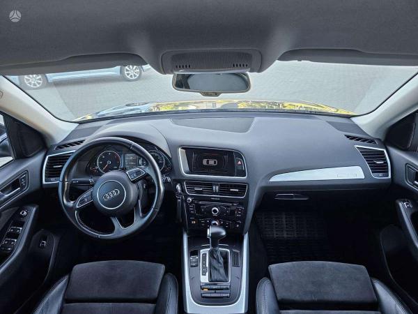 Black Audi Q5 2013 in Utena, with an engine capacity of 1.97 L and mileage of 258 thousand km for 9450 €, photo 6 on AUTOMOTO.COM.LV