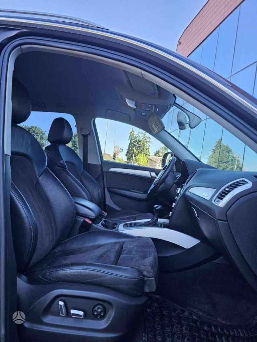 Melns Audi Q5 2013 Utena, ar dzinēja tilpumu 1.97 L un nobraukumu 258 tūkst. km par 9450 €, foto 8 vietnē AUTOMOTO.COM.LV